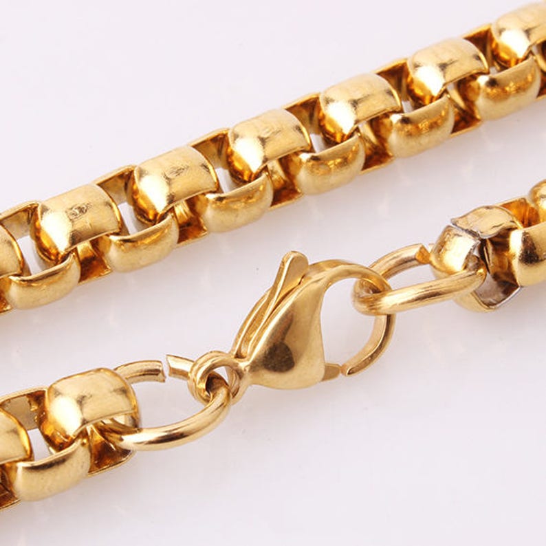 Mens Necklace Stainless Steel Chain Bulk Chain Jewelry - Etsy