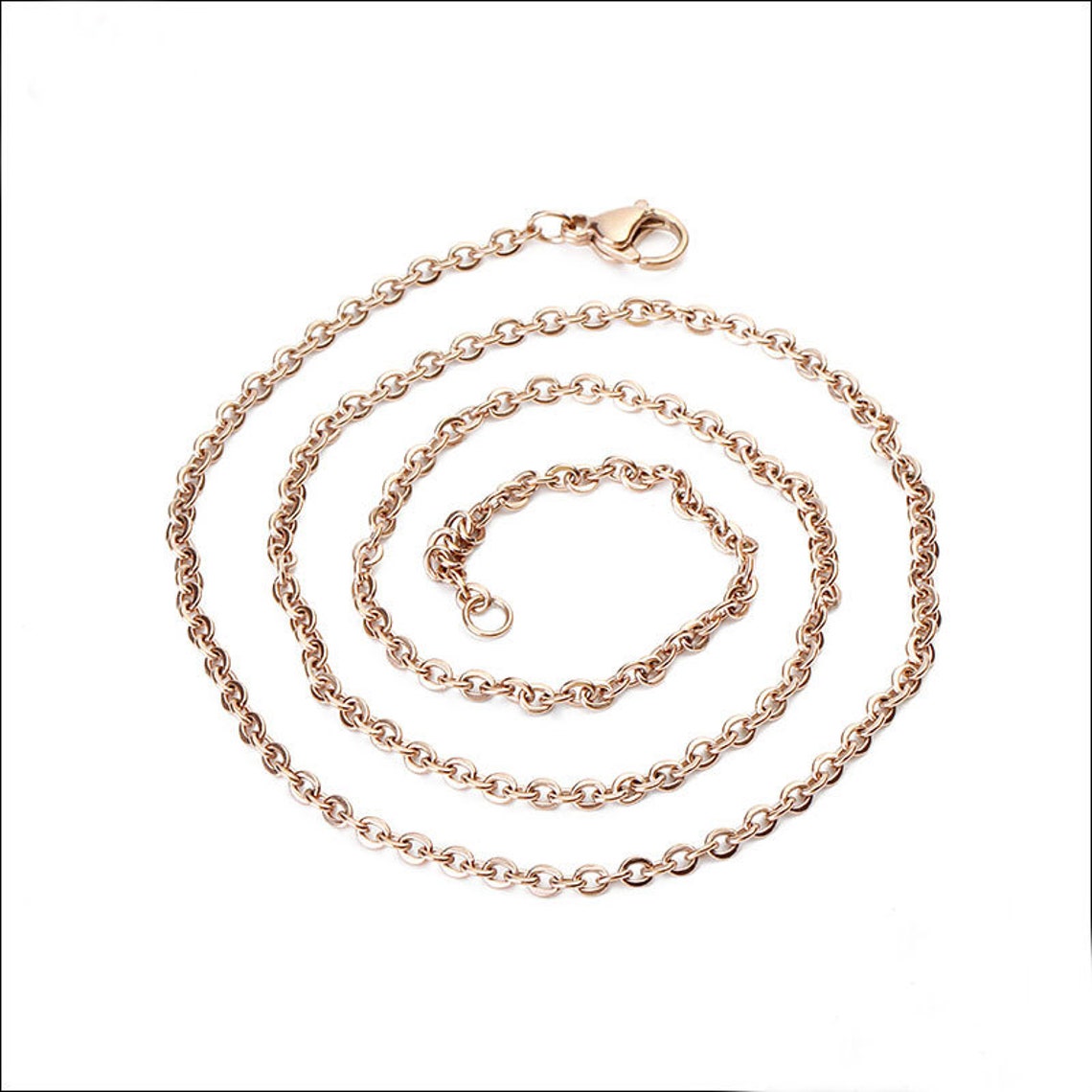 Stainless Steel Chain Handmade Chain Necklace Chainnickel | Etsy