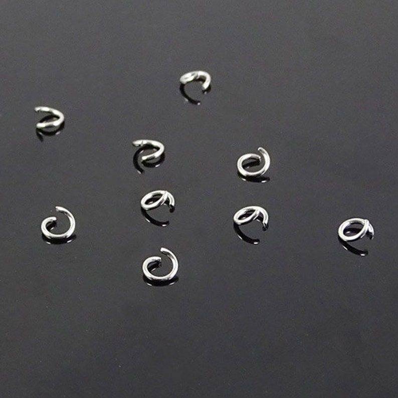 Stainless Steel Jump Rings-open Jump Ring O Rings Handmade - Etsy