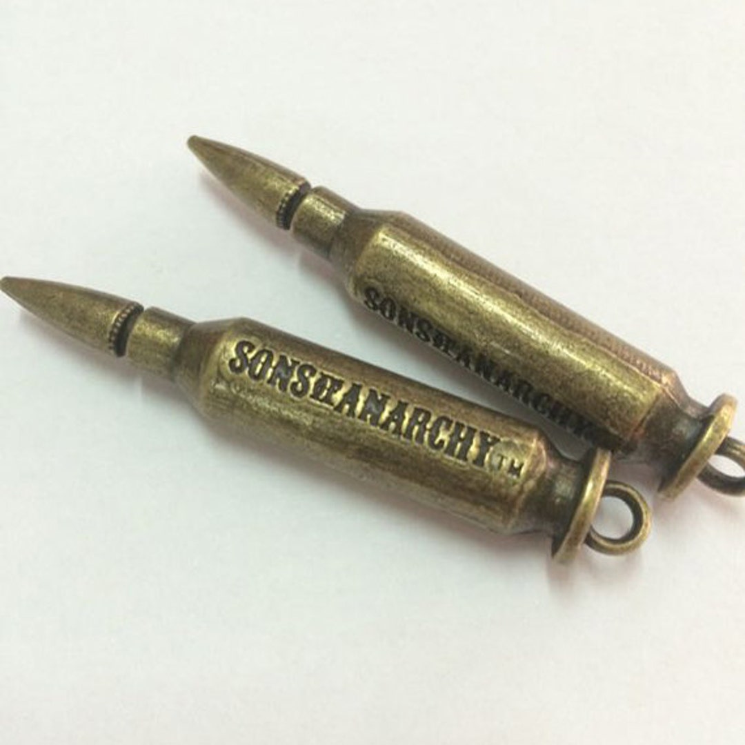 5pcs 9x58mm Antique Bronze Cute Bullet Charms Pendants - Etsy