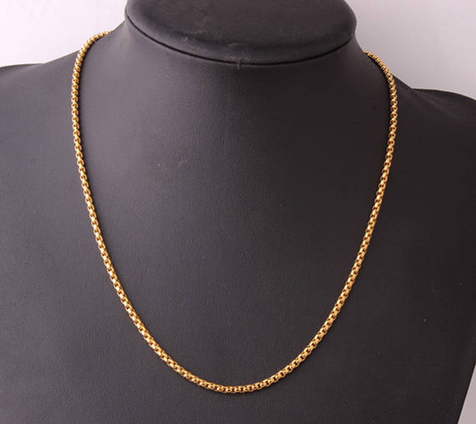 Mens Necklace Stainless Steel Chain Bulk Chain Jewelry | Etsy