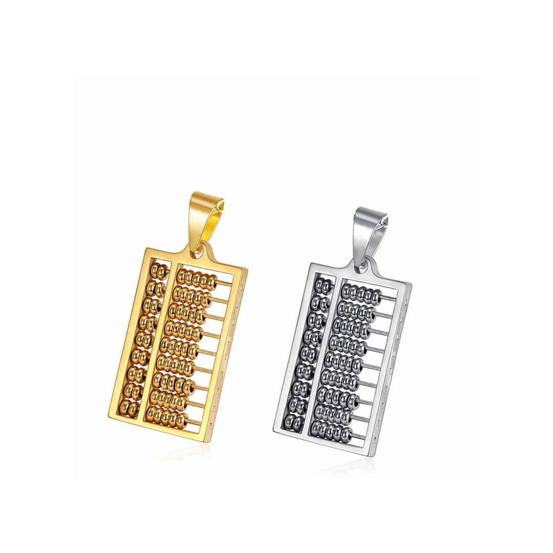 Stainless Steel Abacus Charms Pendants,calculate Charms - Etsy