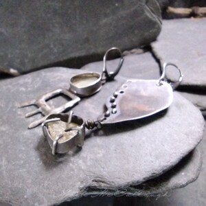 Transitional Sterling Silver 900 Lemon Calcite OOAK - Etsy