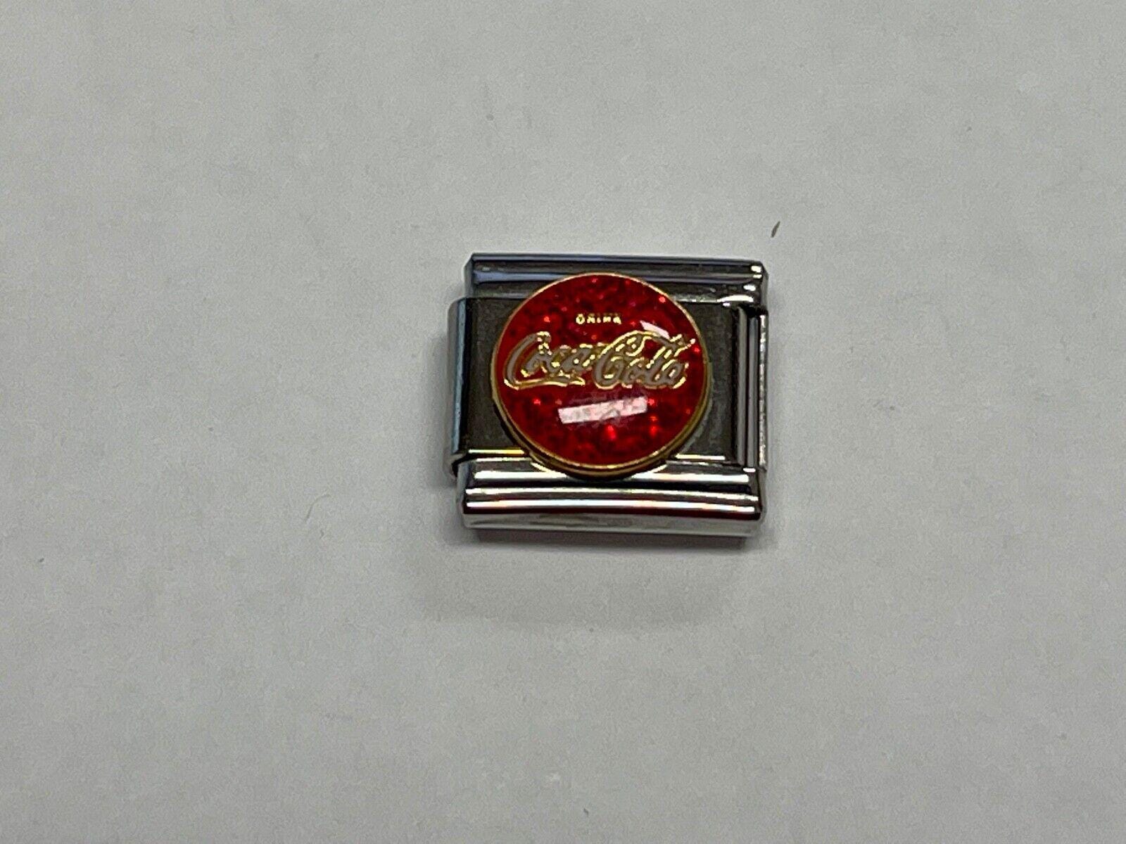 Coca Cola Coke Licensed Casa D'oro 9mm Italian Charm Charms Bracelet U ...