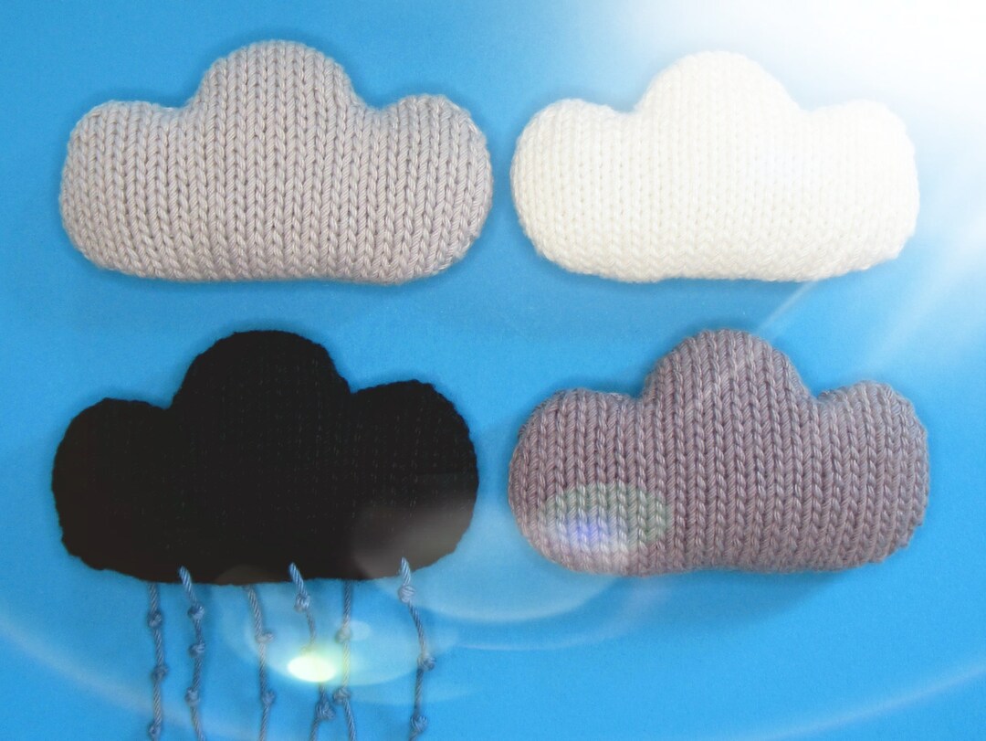 Clouds Knitting Pattern Instant Download PDF - Etsy