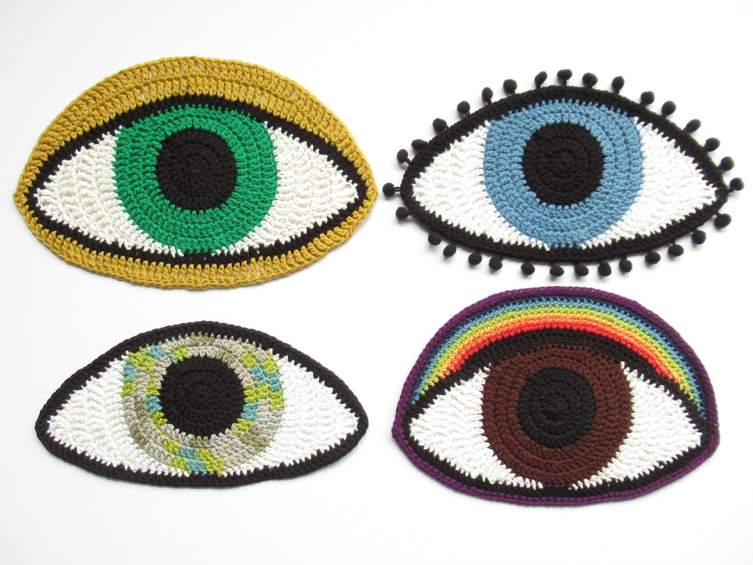 Third Eye Applique Crochet Pattern Instant Download PDF - Etsy