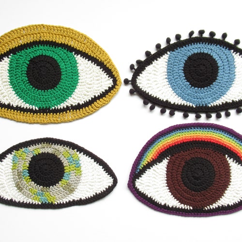 Crochet Eye Pattern/ Evil Eye Crochet Pattern/ Third Eye - Etsy