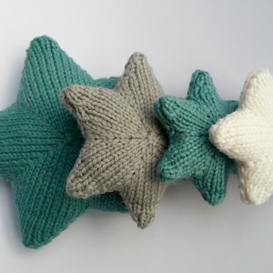 Stars Knitting Pattern Instant Download PDF - Etsy