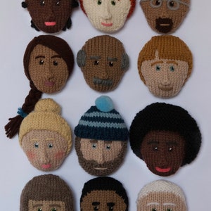 Woolly Heads Knitting Pattern Instant Download PDF - Etsy