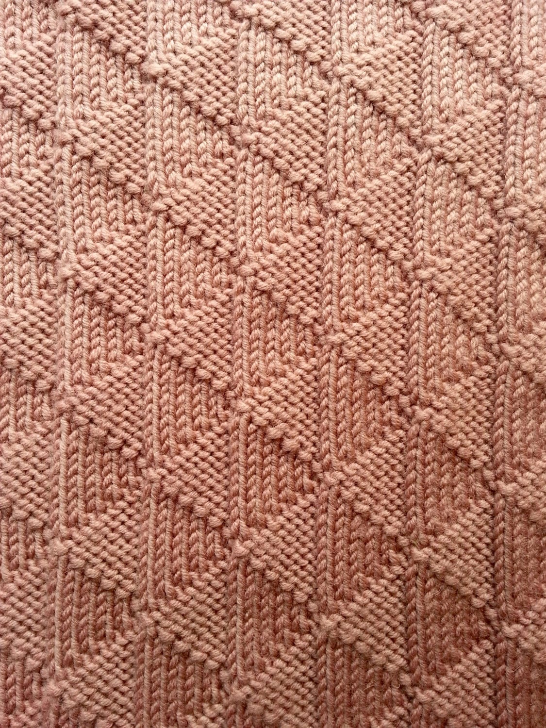 Triangle Rib Scarf Knitting Pattern Instant Download PDF - Etsy