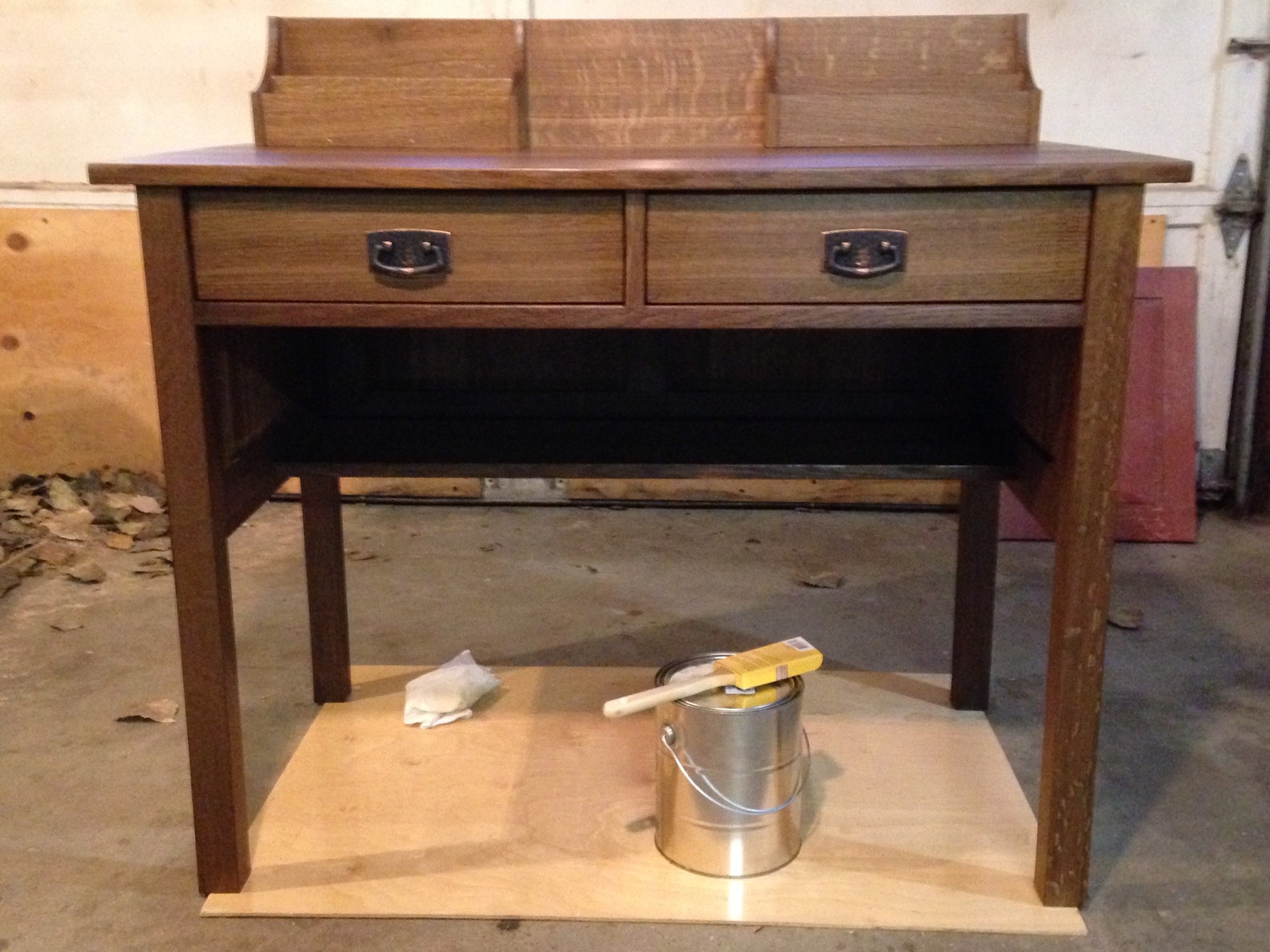 Craftsman Writing Desk - Etsy