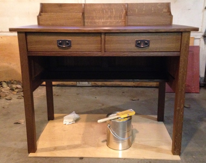 Craftsman Writing Desk - Etsy