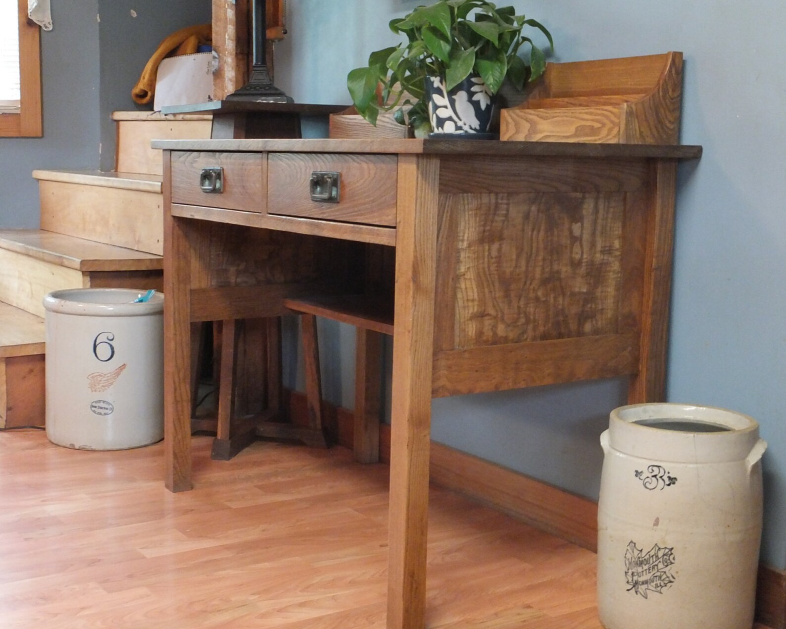 Craftsman Writing Desk - Etsy