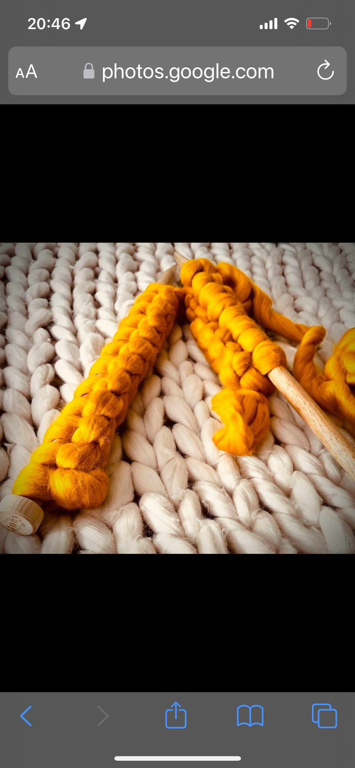 Juey Jumbo Chunky Giant Size 25mm X 600mm Handcrafted Knitting Needles ...