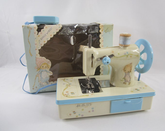 Kids Toy Sewing Machine Betsey Clark Hallmark 1973 Room Decor - Etsy
