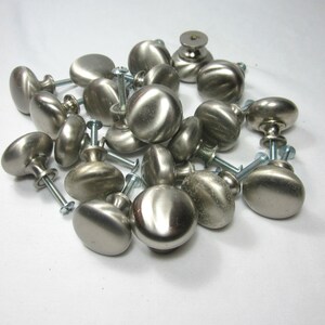 Silver Drawer Knobs Traditional Cabinet Pulls Kitchen Remodel - Etsy