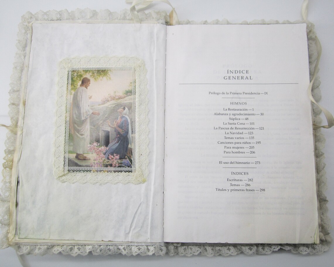Spanish Himnos Hymns Sheet Music Hand Made Book | Etsy