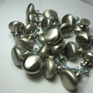Silver Drawer Knobs Traditional Cabinet Pulls Kitchen Remodel - Etsy