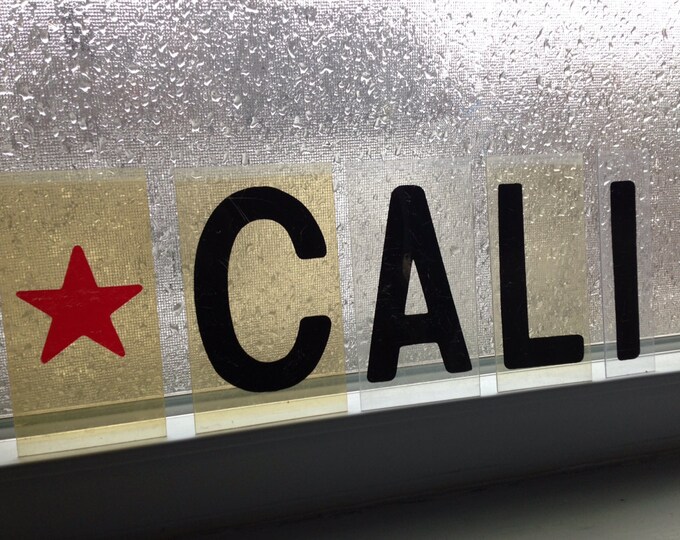 CALI Set of Five Vintage 5 Marquee Letters for Crafts, Weddings ...