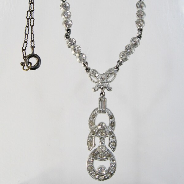 Lavaliere Necklace - Etsy