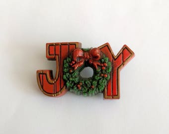 Joy brooch | Etsy