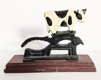 Cow Nutcracker | Etsy