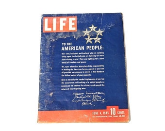 Ww2 Life Magazine - Etsy