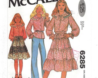 Prairie Blouse Pattern - Etsy