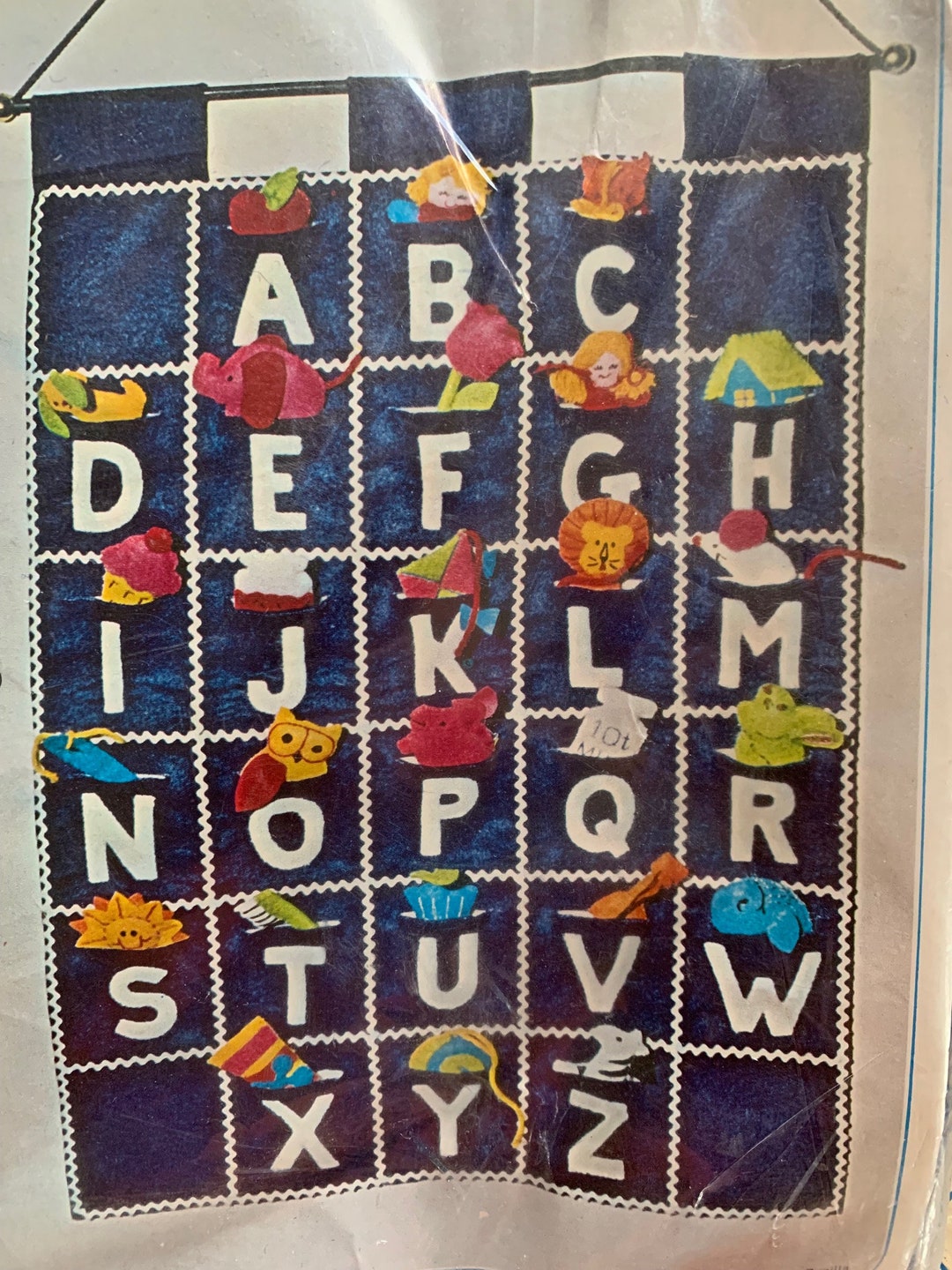 Bucilla Child's Learning Panel a is for Apple Kit 1888, 16 1/2 X 23 ...