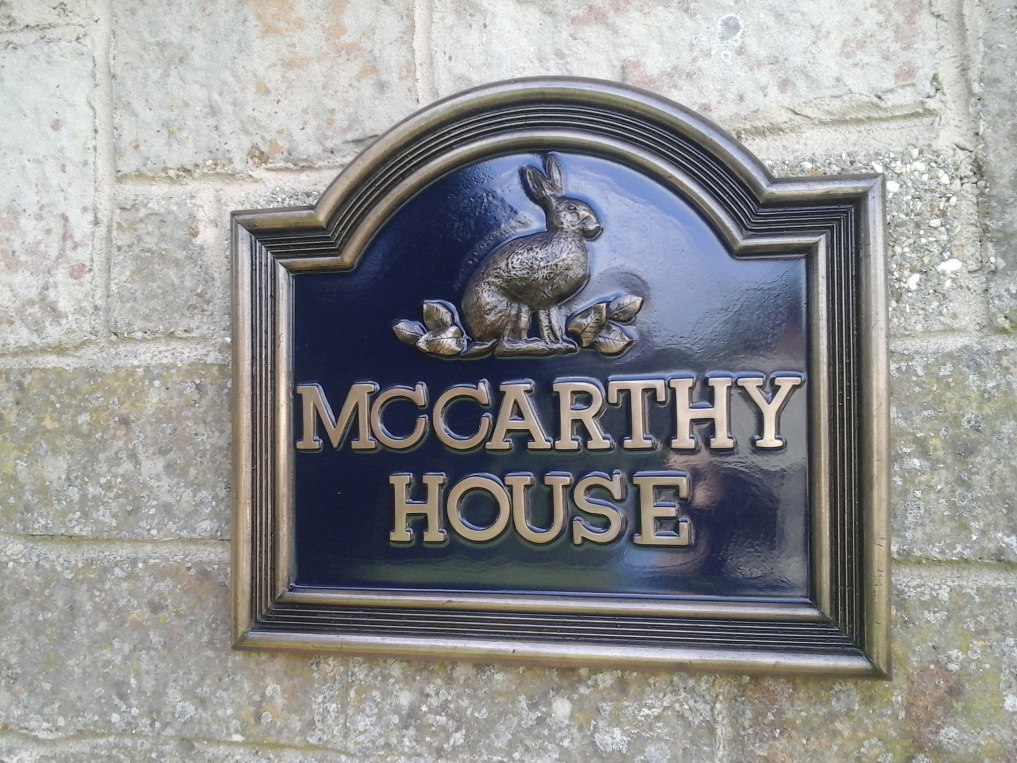 Vintage House Sign.traditional Style English, Country House Wall Plaque ...