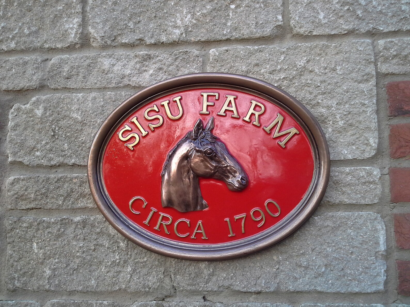 Horses Stables Riding School Sign Farm Sign. Large Oval - Etsy