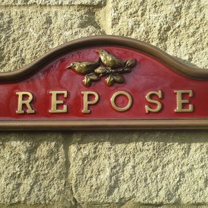 Customized Home Address Sign. Style , Any House or Cottage Sign. Add up ...