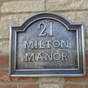 Vintage House Sign.traditional Style English, Country House Wall Plaque ...