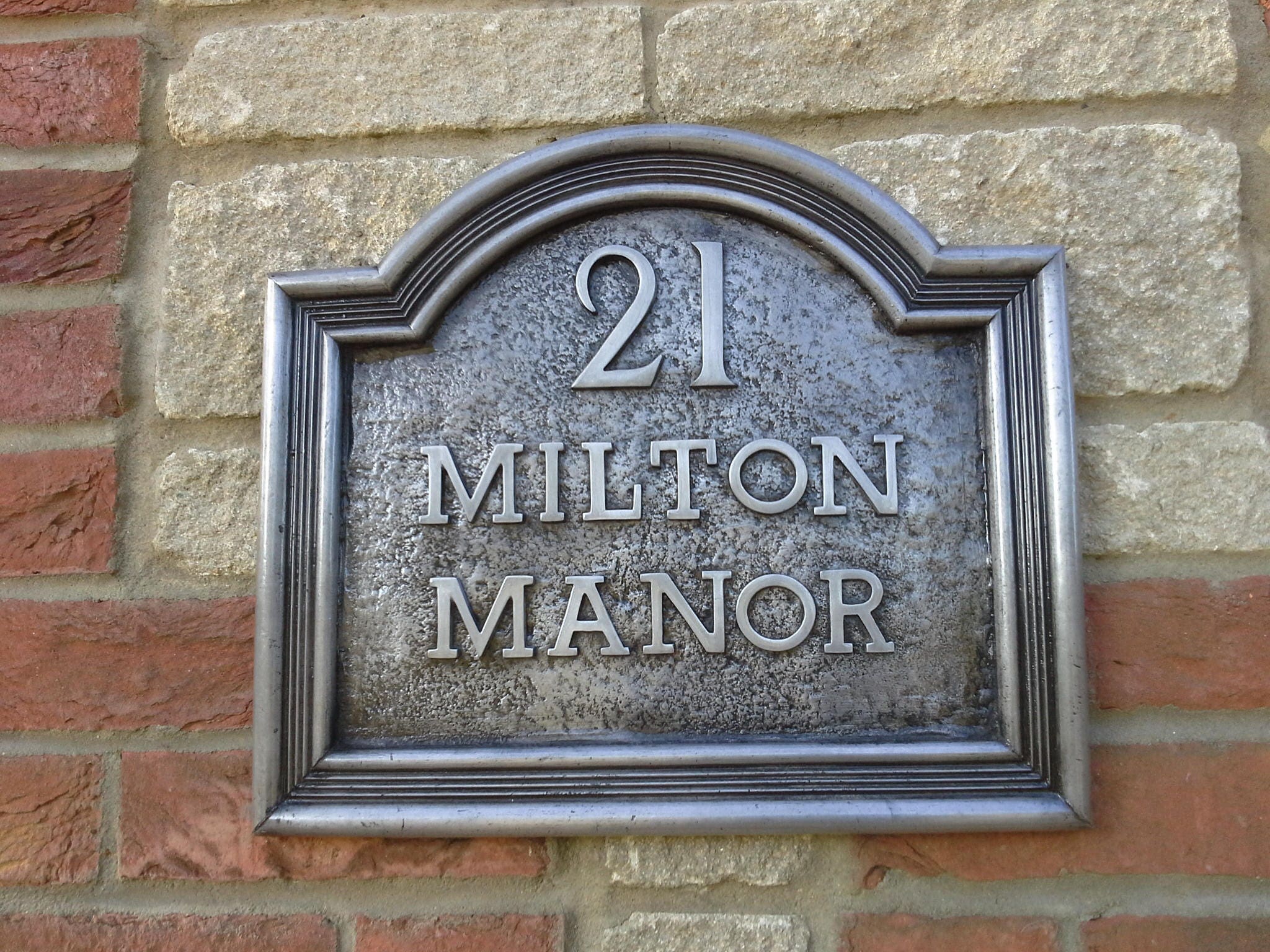 Vintage House Sign.traditional Style English, Country House Wall Plaque ...