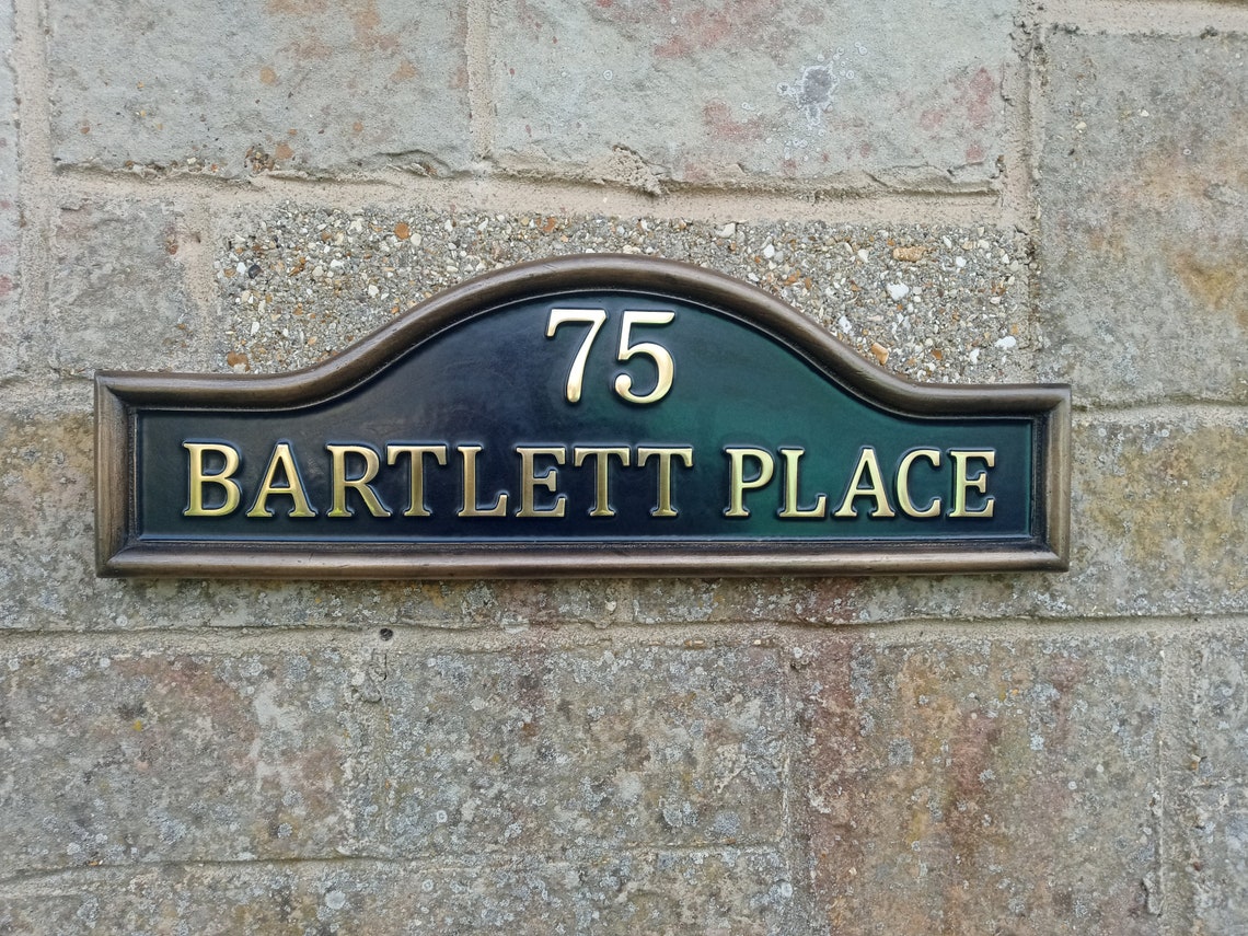 Customized Home Address Sign. Style Any House or Cottage - Etsy