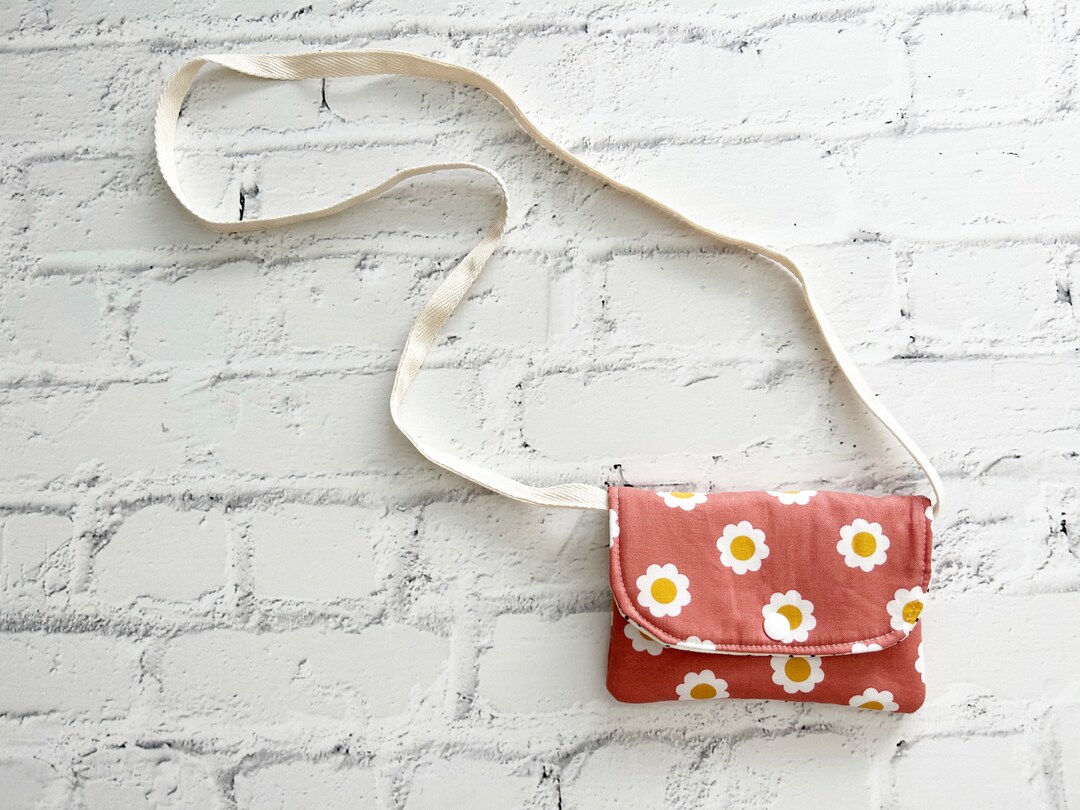 Crossbody Bag for Toddler Girls, Gifts for Kids, Floral Handmade Bag ...