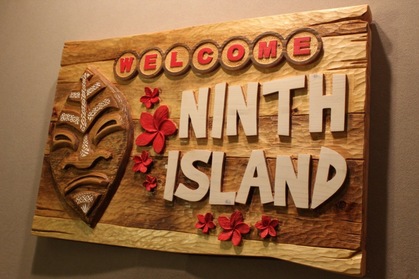 TIKI BAR SIGNS | Custom Carved Tiki Signs | Custom Wooden Signs Home ...