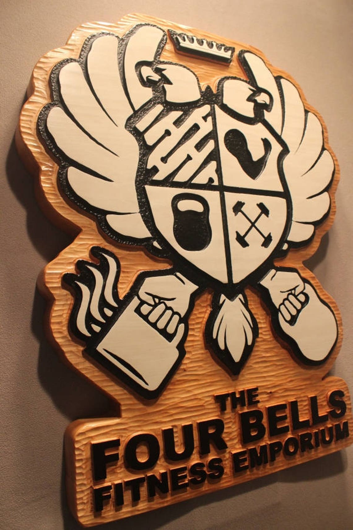 CUSTOM BUSINESS SIGNS | Company Signs | Store Signs | Handmade Wood ...