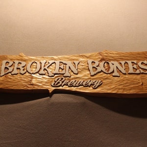 BAR SIGNS | Custom Home Bar Signs | Carved Wood Signs | Restaurant ...