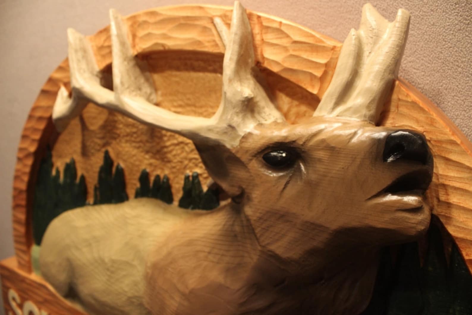 CUSTOM CARVED SIGNS - Hand Carved Wood Signs Featuring Wildlife ...