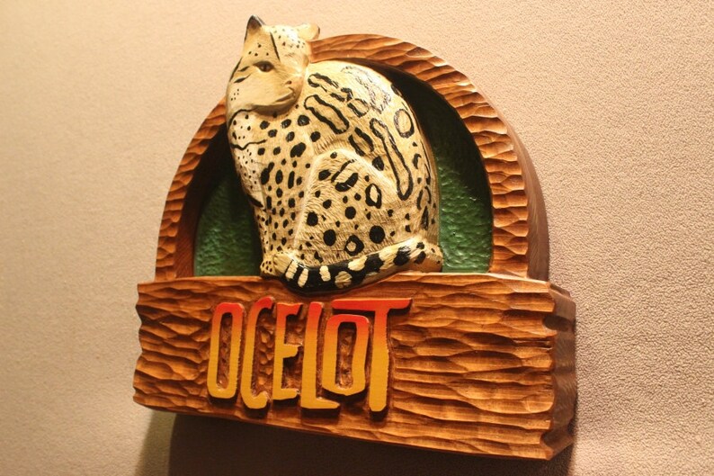 Handmade Wood Signs | Zoo Signs | Animal Signs | Wildlife Signs ...