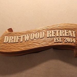 CARVED WOOD SIGNS by Lazy River Studio | Handmade Wooden Signs for ...