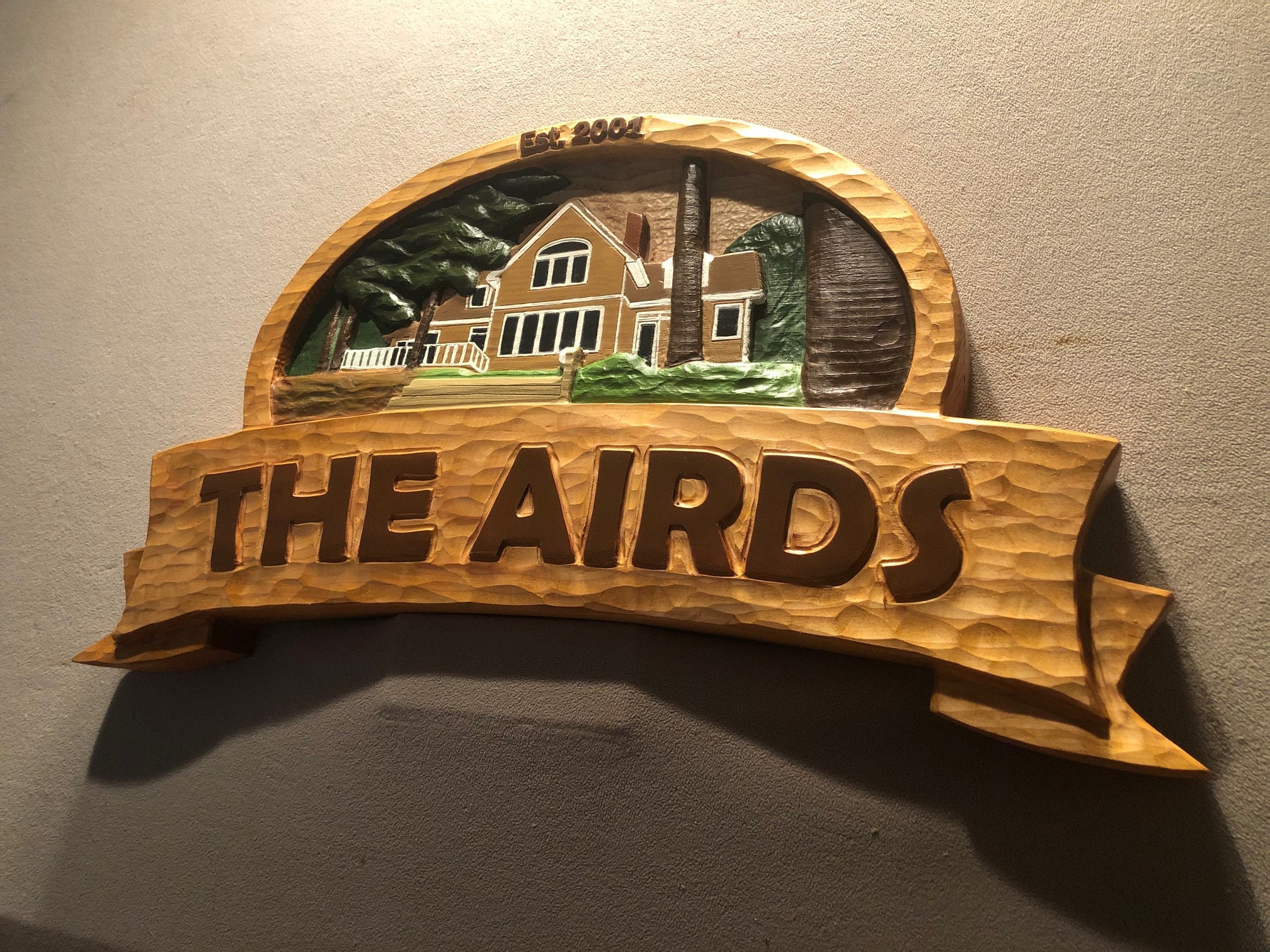 Custom Cottage Signs. Hand Carved Wood Signs, Home Signs, Cabin Signs ...