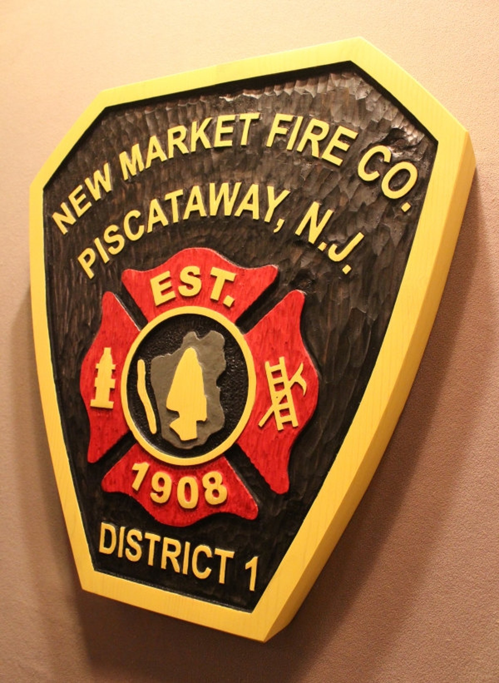 CUSTOM WOOD SIGNS | Fire Dept Signs | Firefighter Signs | Fireman Signs ...