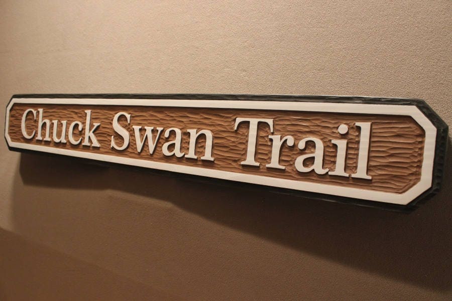 Park Sign | Trailhead Sign | Banner Sign | Hand Carved Signs | Carved ...