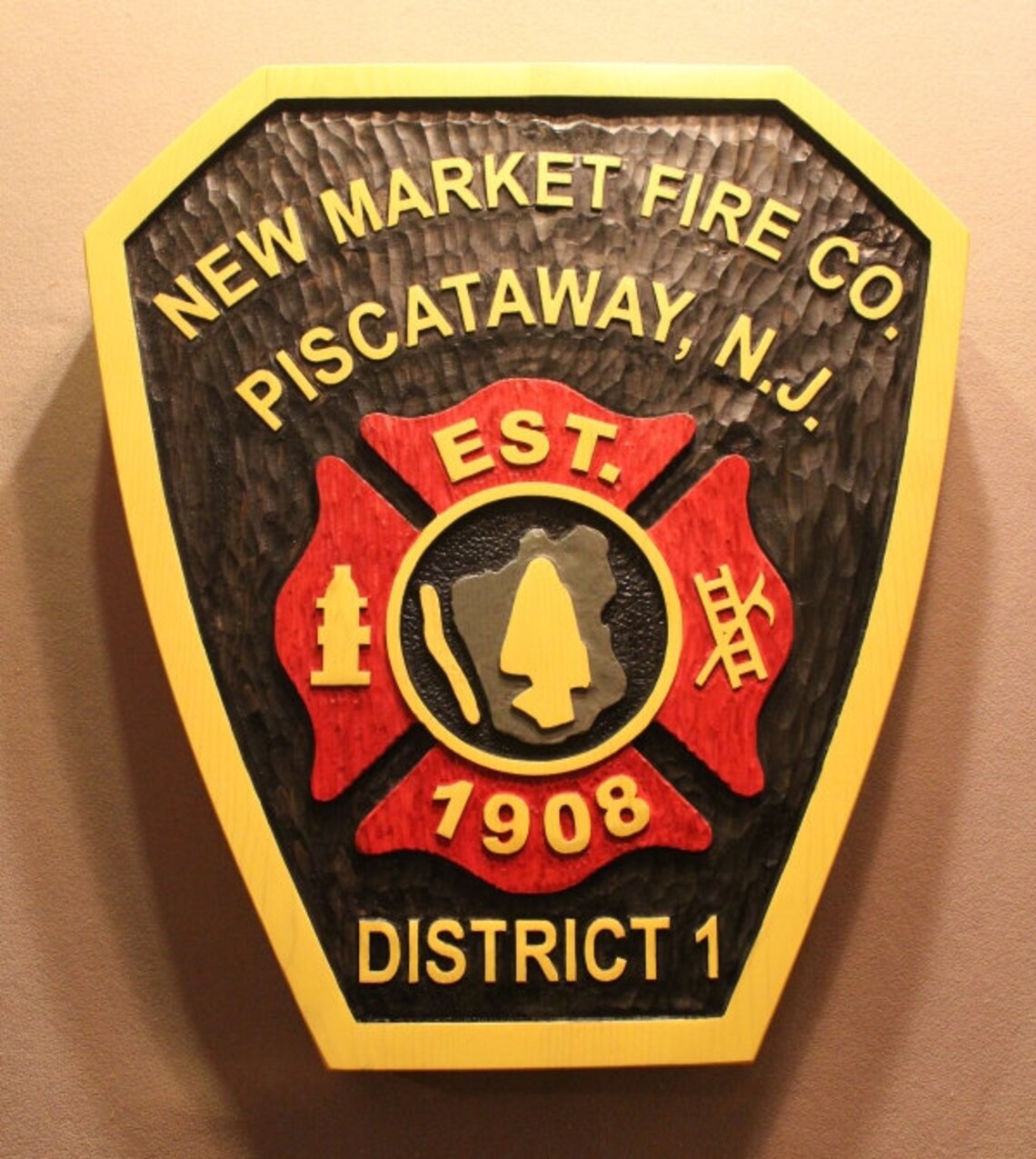CUSTOM WOOD SIGNS | Fire Dept Signs | Firefighter Signs | Fireman Signs ...