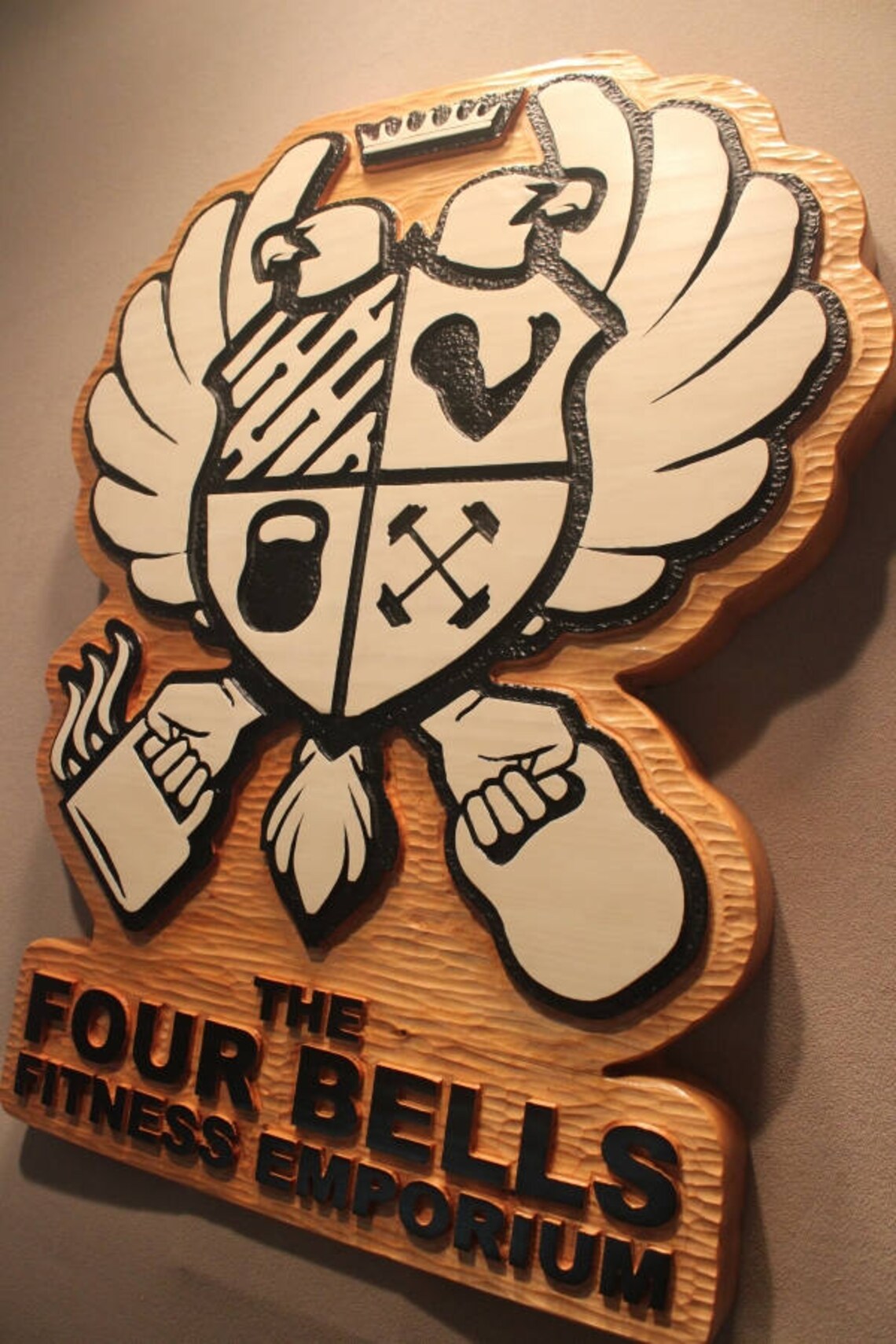 CUSTOM BUSINESS SIGNS | Company Signs | Store Signs | Handmade Wood ...