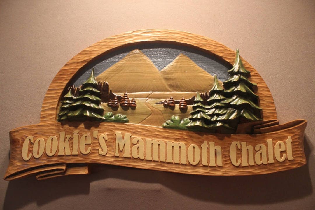 HAND CARVED SIGN | Vacation Home Signs | Mountain Sign | Cabin Signs ...