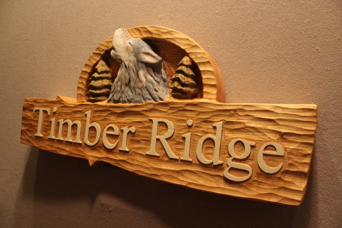 Custom Carved WOOD SIGNS Home Signs Cabin Signs Cottage Signs Rustic ...