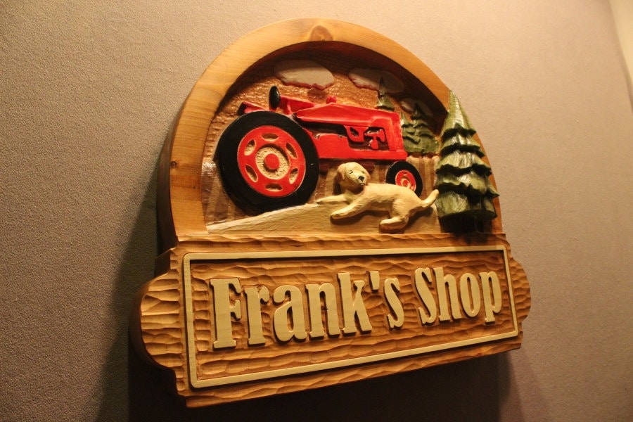 CUSTOM FARM SIGNS | Farmer Signs | Tractor Signs | Custom Wooden Signs ...